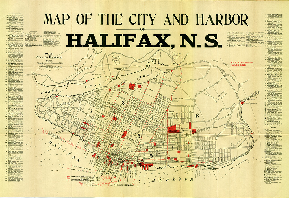 Featured maps and plans | Exhibits | Halifax Featured maps and plans | Exhibits | Halifax